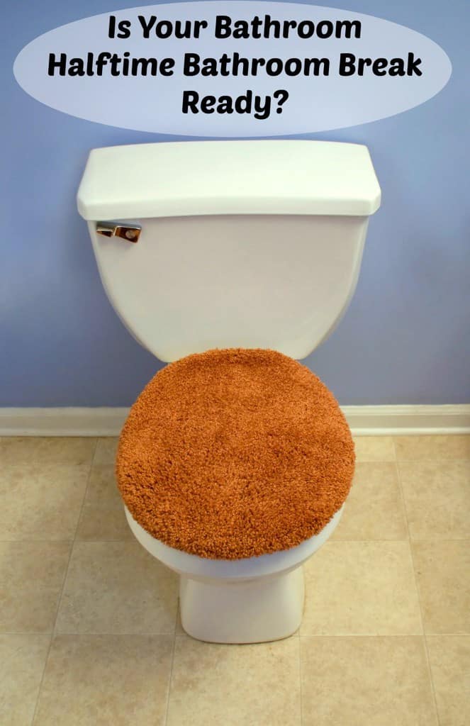 Is Your Bathroom Halftime Bathroom Break Ready? | Half Baked Media