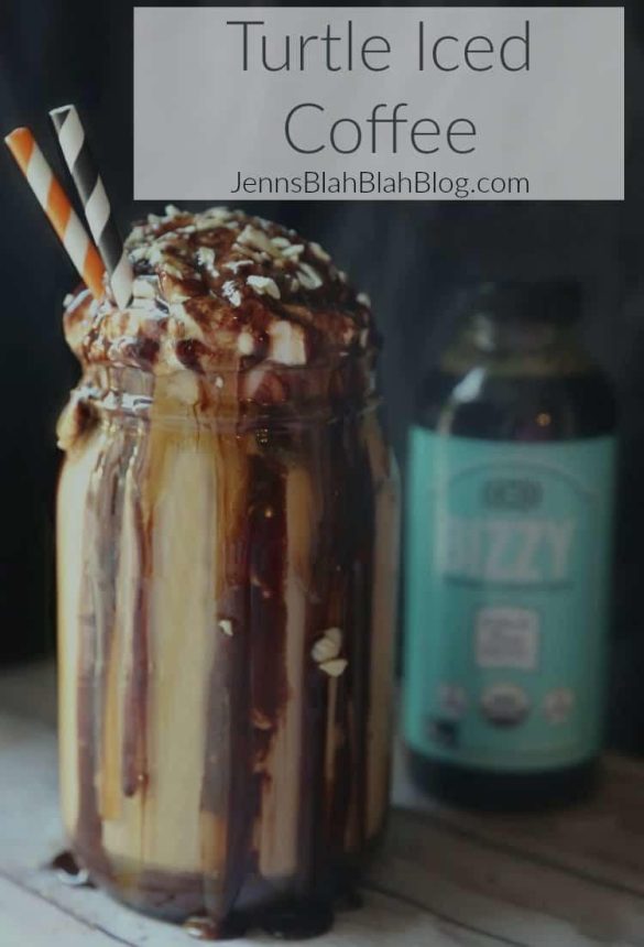 Delicious Turtle Iced Coffee Recipe | Half Baked Media